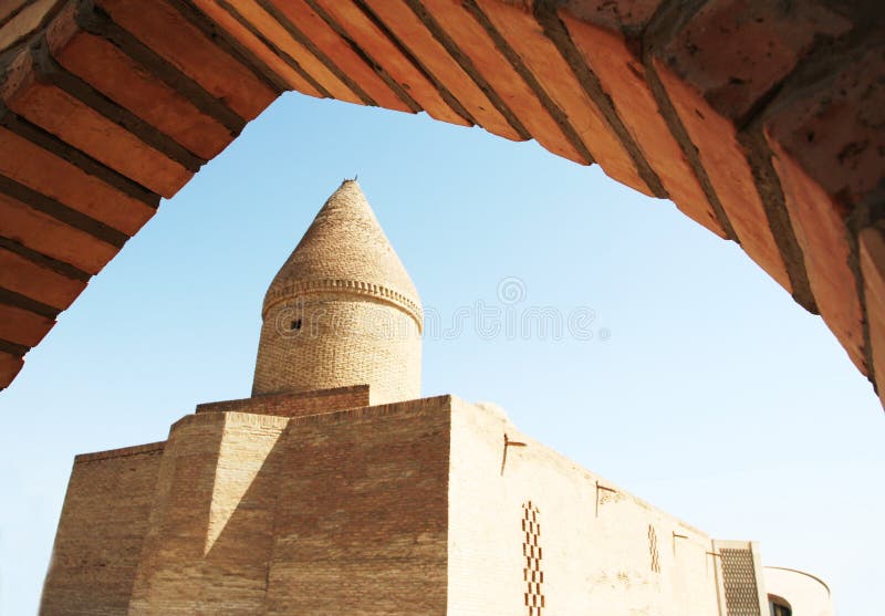 Building in Bukhara stock photo. Image of islam, minaret - 6454670
