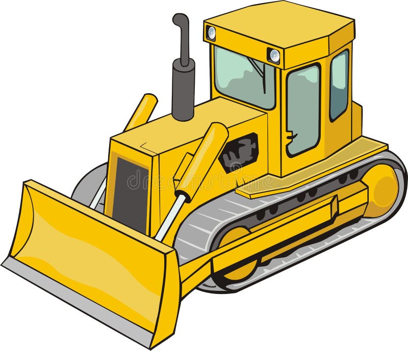 Bulldozer Stock Illustrations – 37,843 Bulldozer Stock Illustrations ...