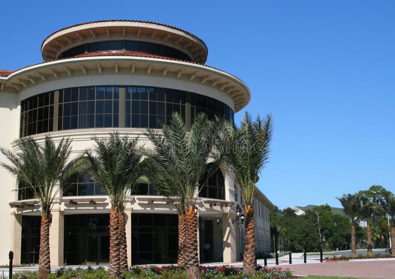 Building on Campus stock photo. Image of area, blue, college - 1441902