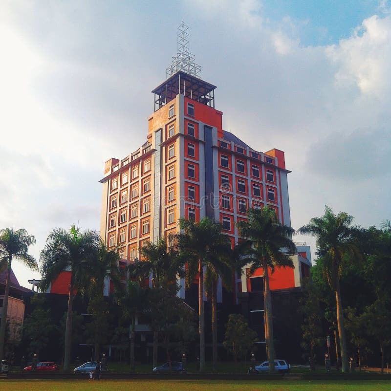 The Building stock photo. Image of building, brawijaya - 57687000