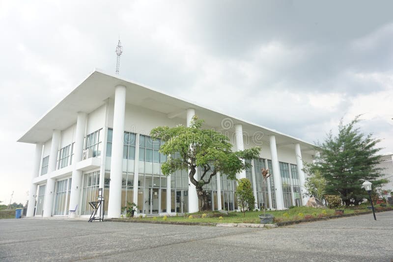 The White Campus Building stock photo. Image of graduate - 208862556