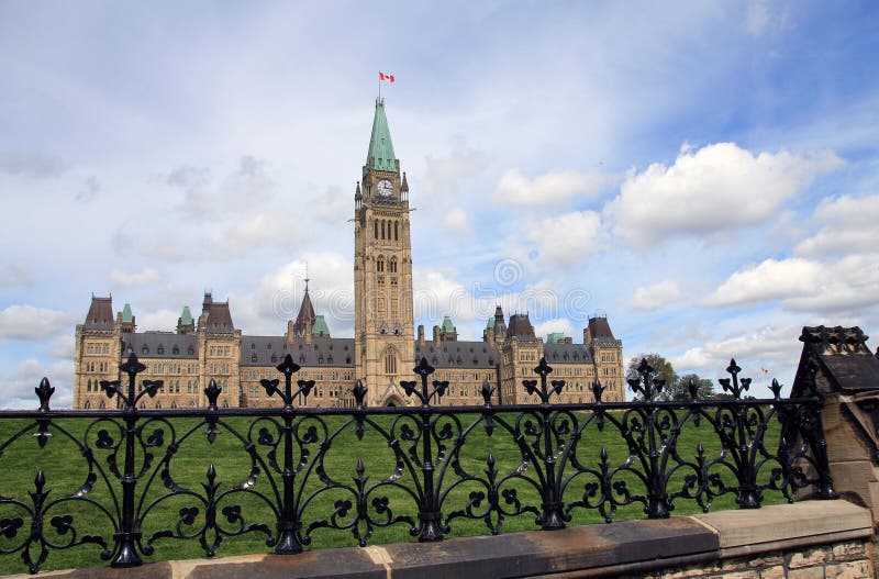 Canadian parliment stock image. Image of canadian, government - 3484801