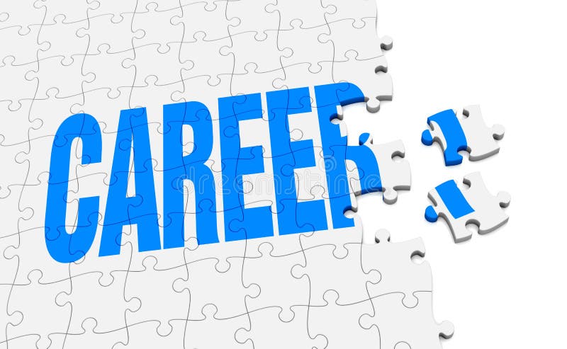 Building a Career stock illustration. Illustration of concepts - 22485306