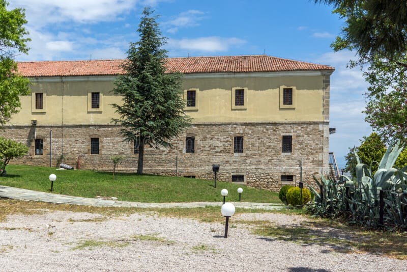 Building in the Castle of Lamia City, Greece Stock Photo - Image of ...