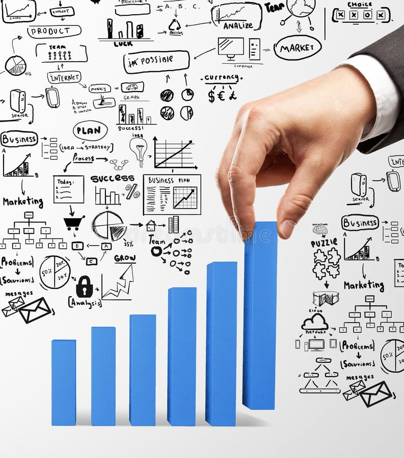 Building chart stock image. Image of drawing, closeup - 35607299