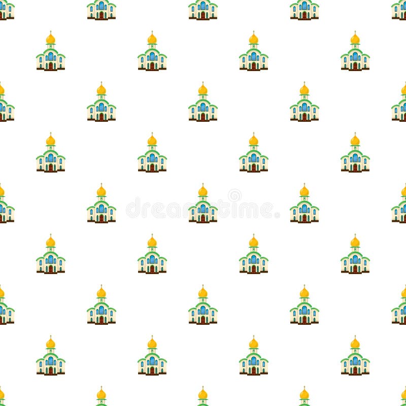 Building church pattern stock vector. Illustration of holy - 96647353