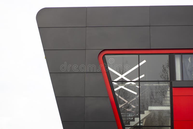 Building in the City. Simple Structure Stock Image - Image of structure ...