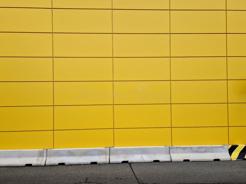 Building Cladding. Facade Metal Sheets Create a Rectangle Stock Photo ...