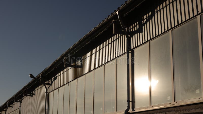 Building Cladding, Panel Structure, Manufacturing Plant Stock Video ...