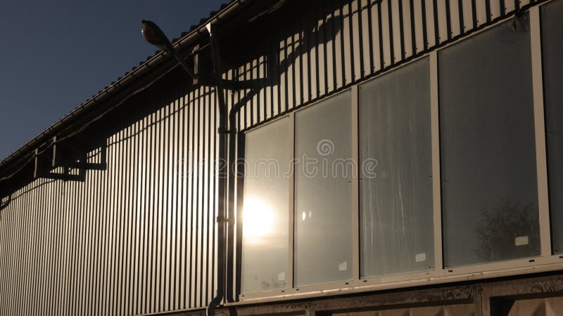 Building Cladding, Panel Structure, Manufacturing Plant Stock Video ...