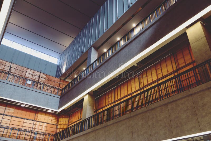 Building Closed for Renovation Stock Image - Image of building ...