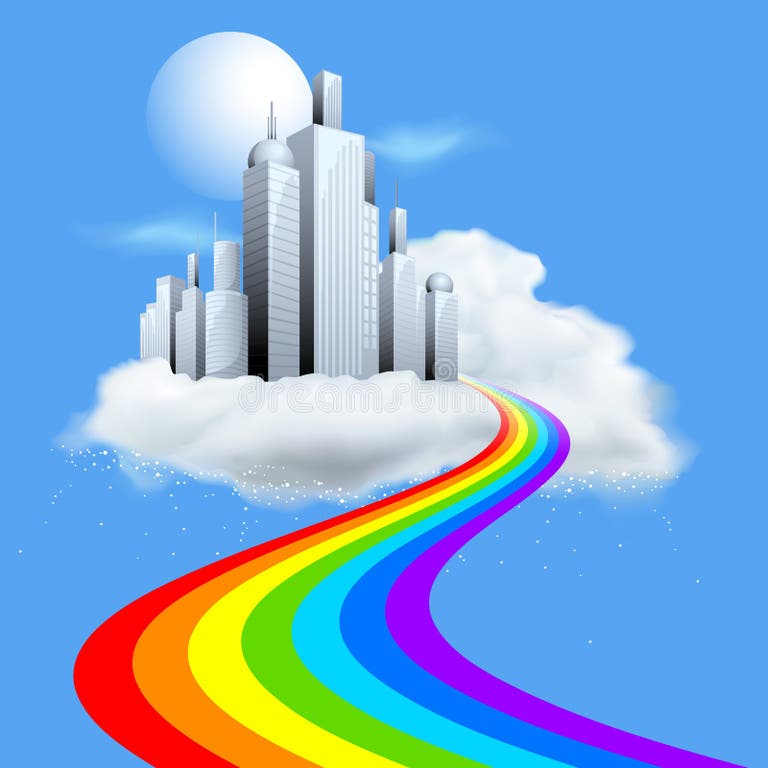 Rainbow Path Stock Illustrations – 10,019 Rainbow Path Stock ...