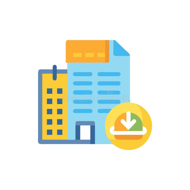 Building Code Compliance Icon for Regulations Stock Illustration ...