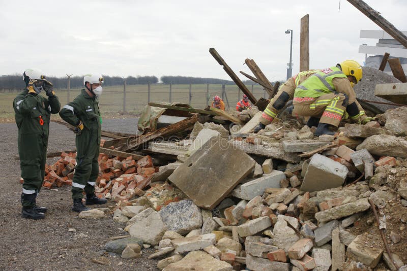 Building Collapse, Disaster Zone Editorial Image - Image of explosion ...