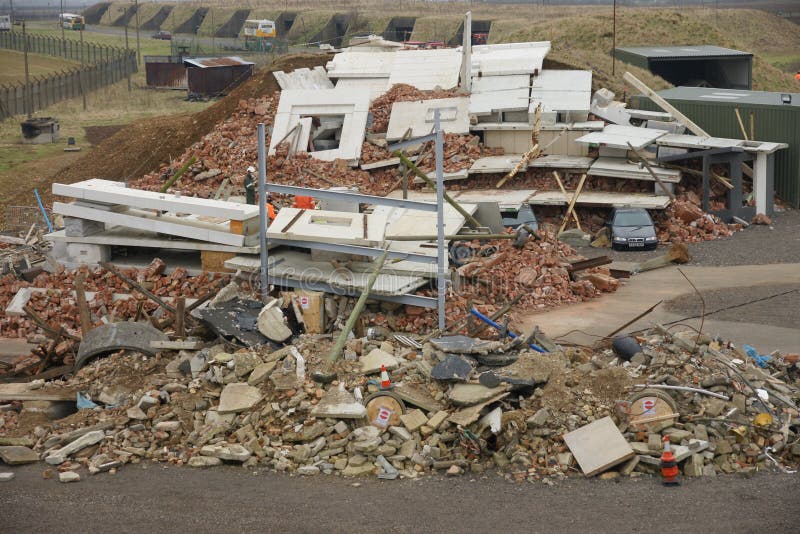 Building Collapse, Disaster Zone Editorial Photography - Image of ...