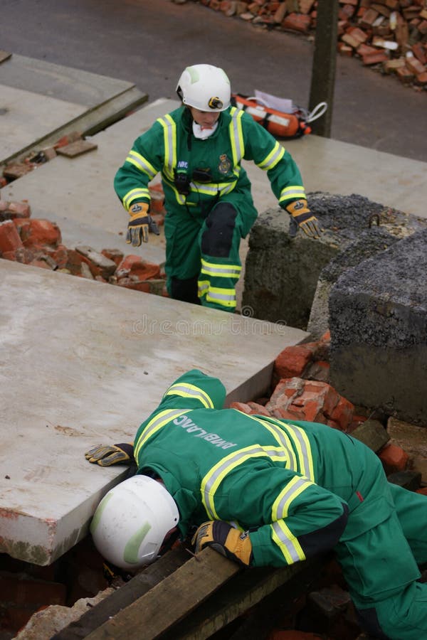 Building Collapse, Disaster Zone Editorial Stock Photo - Image of ...