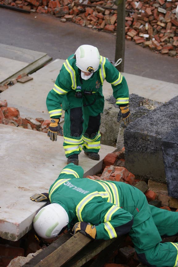 Building Collapse, Disaster Zone Editorial Stock Image - Image of ...