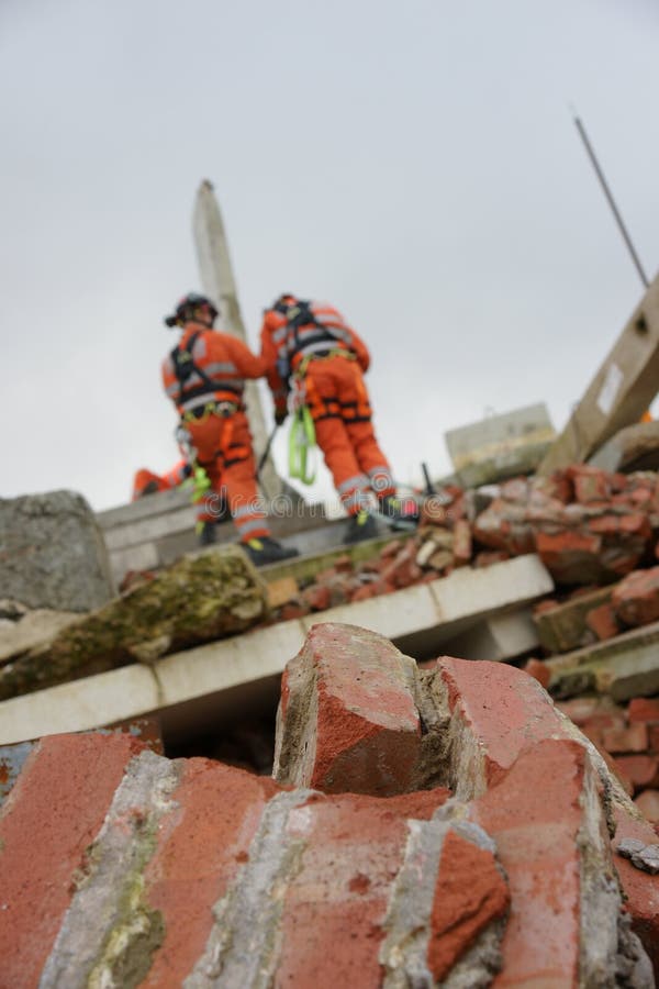 Building Collapse, Disaster Zone Stock Photo - Image of casualty ...