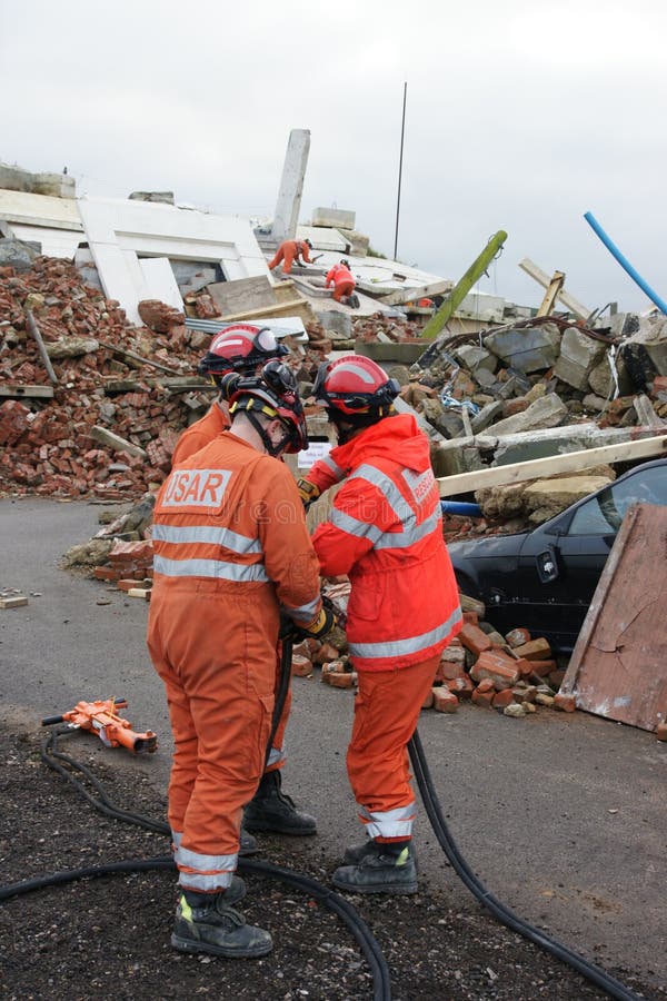 Building Collapse, Disaster Zone Editorial Stock Image - Image of ...