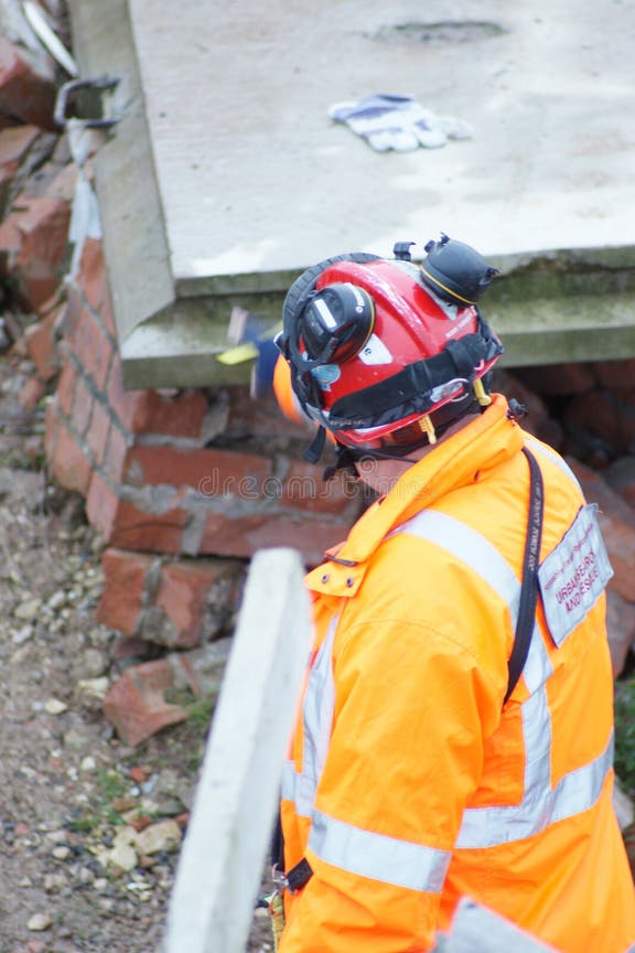 Building Collapse, Structural Damage from Gas Explosion Editorial Stock ...