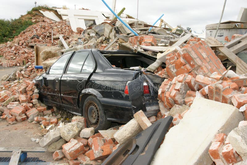 Building Collapse, Structural Damage, Structural Failure Stock Photo ...