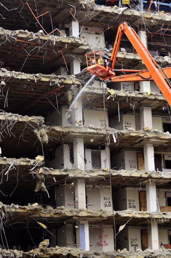 Building Collapsing Or Falling Down Stock Photo - Image of destruction ...