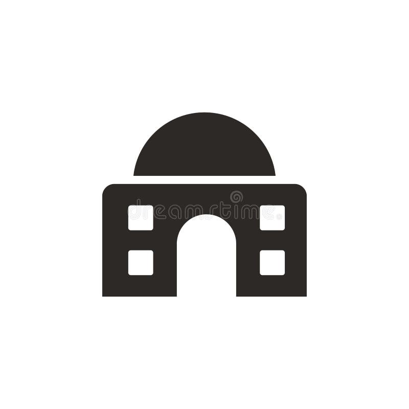 Building, College Icon - Vector. Simple Element Illustration from UI ...