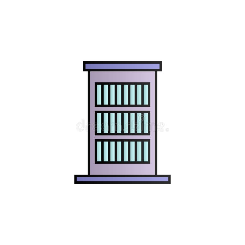 Building Color Gradient Vector Icon Stock Illustration - Illustration ... Building Color Gradient Vector Icon Stock Illustration - Illustration ...