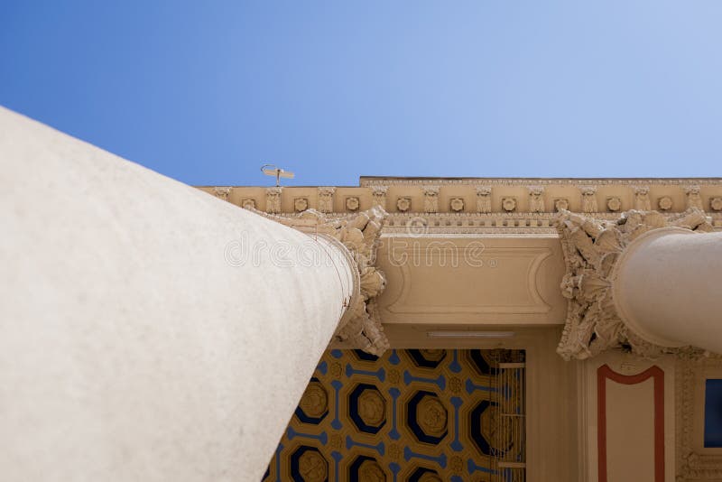 Building column stock photo. Image of column, capital - 228032140
