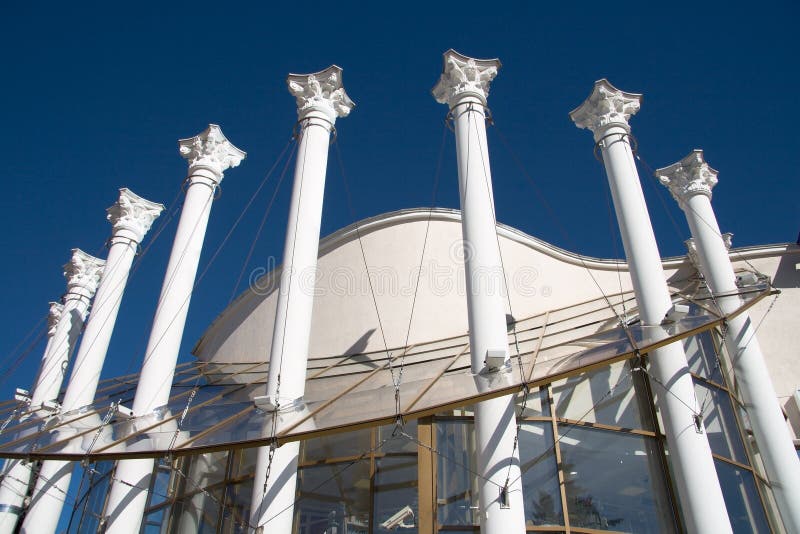 Building with columns stock photo. Image of column, architecture - 13412842