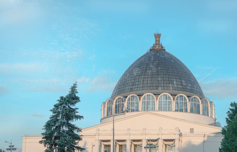 Glass dome columns stock image. Image of geometrical - 56124623