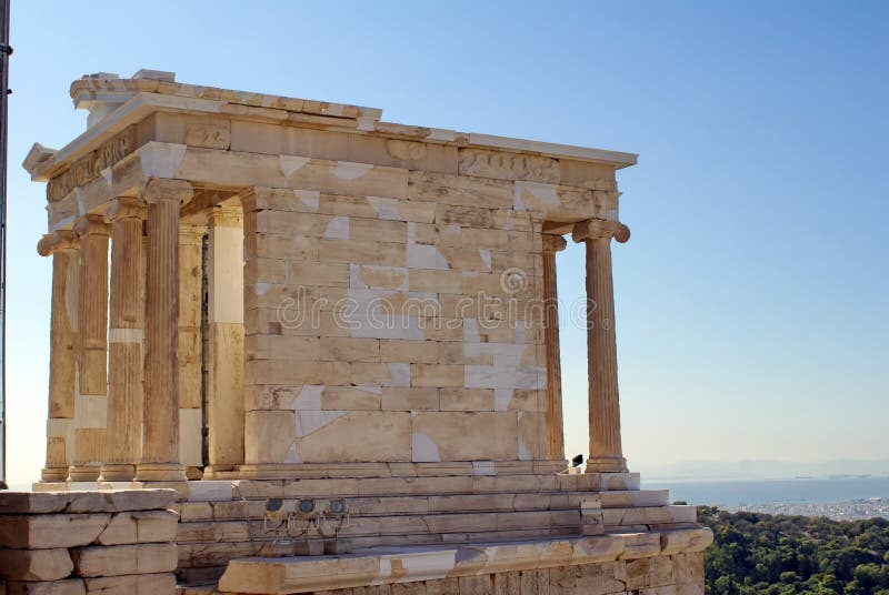 Building in the Acropolis of Athens Stock Photo - Image of world ...