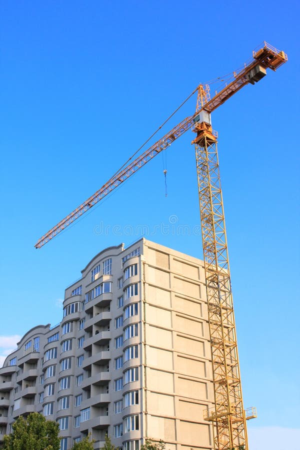 Building complete stock image. Image of equipment, landscape - 9798521