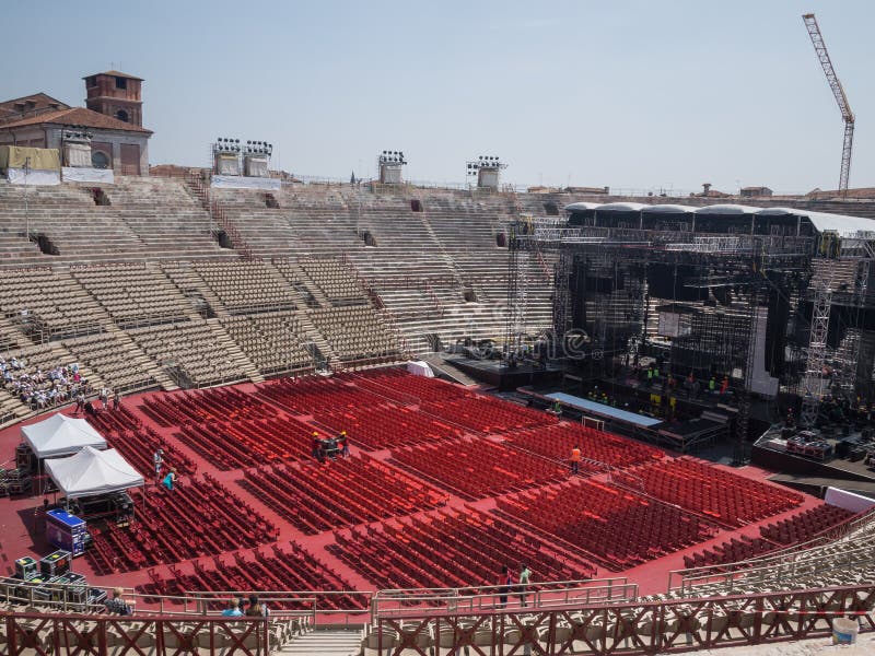 Building a concert stage editorial stock photo. Image of arts - 26803083