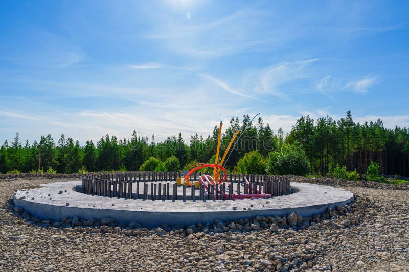 Building Concrete Foundation for Wind Turbine: Developing a Wind ...