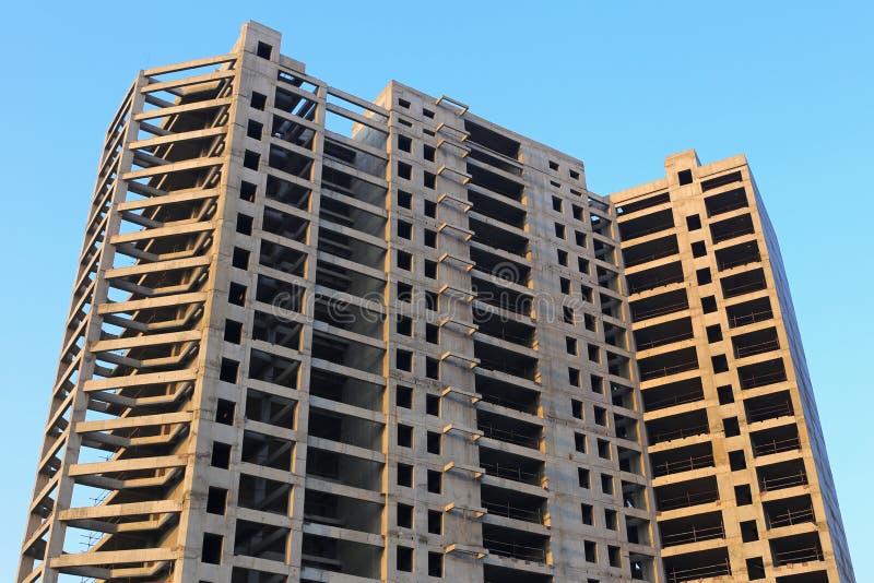 Building Concrete Structure Stock Photo - Image of place, structure ...