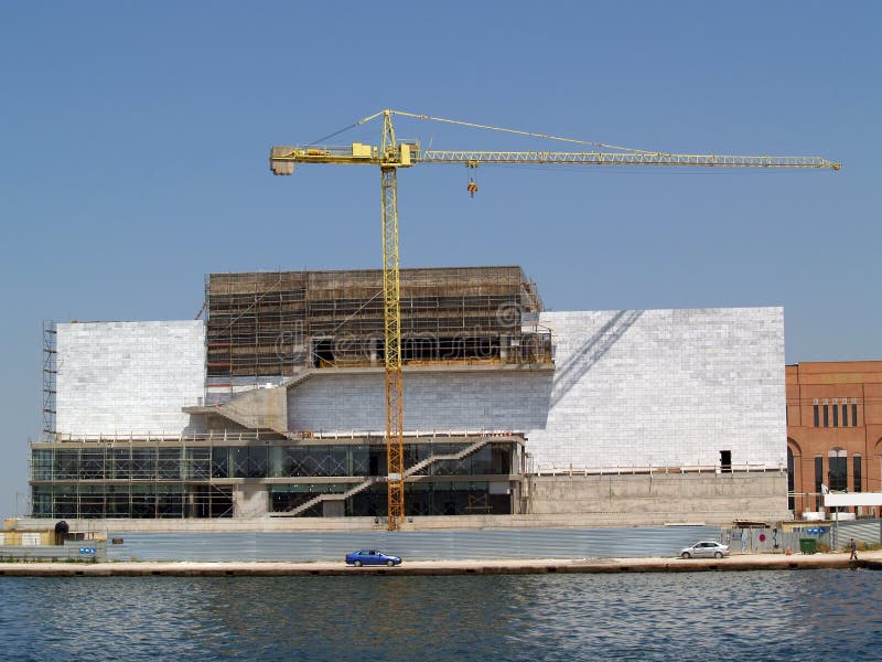 Building Constriction stock photo. Image of greece, condominium - 12659084