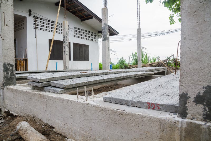 Building construct site stock image. Image of scaffold - 42212911