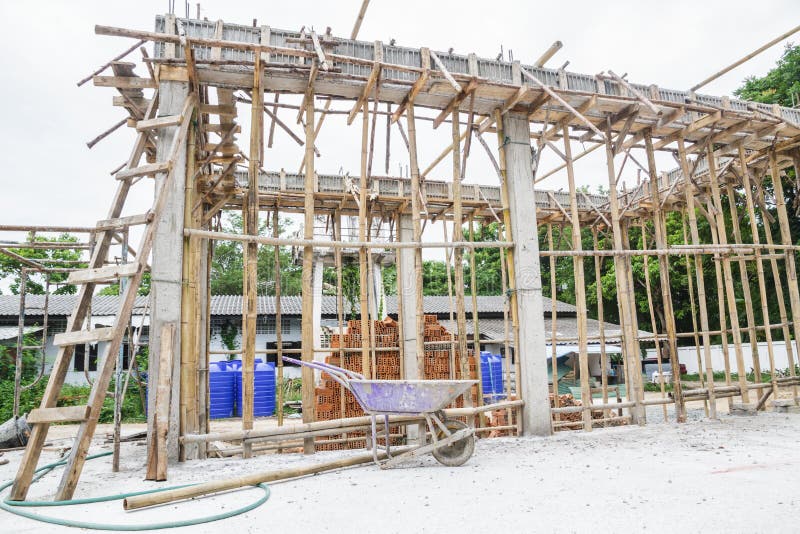 Building construct site stock image. Image of site, prop - 42213743