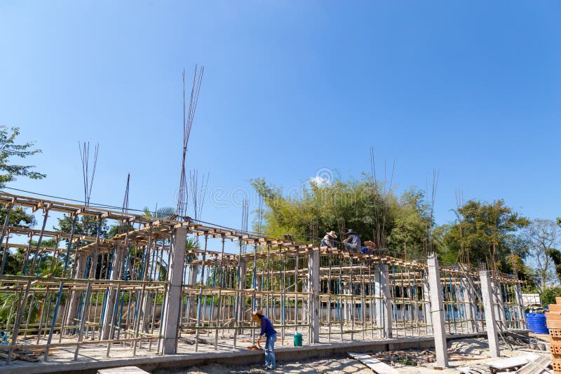 Building construct site stock photo. Image of development - 108420806