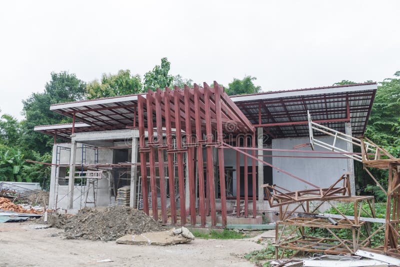 Building construct site stock photo. Image of construction - 44099138