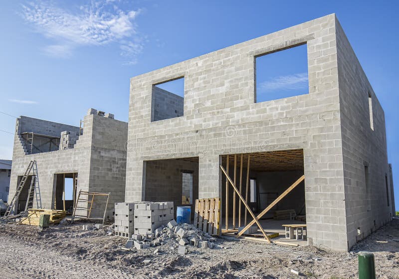 Commercial Construction Inside a Store, Shop, Retailer Stock Image ...