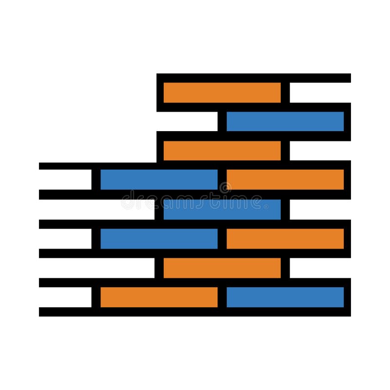 Building, Construction, Bricks, Building Wall Construction Icon Stock ...