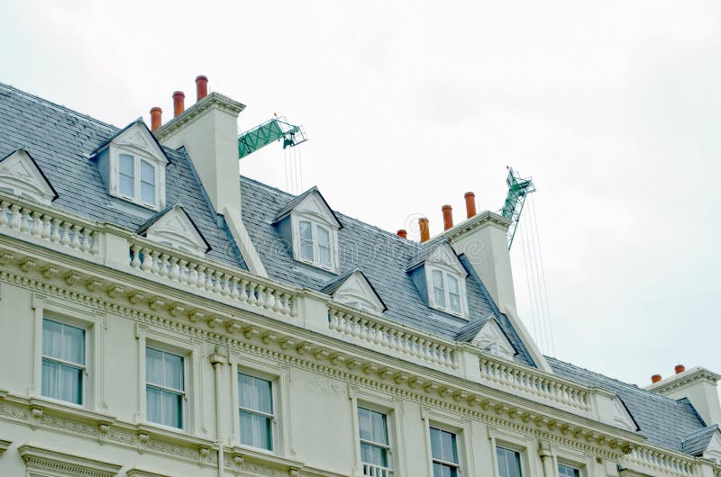 Building Construction in the City Stock Image - Image of home, building ...