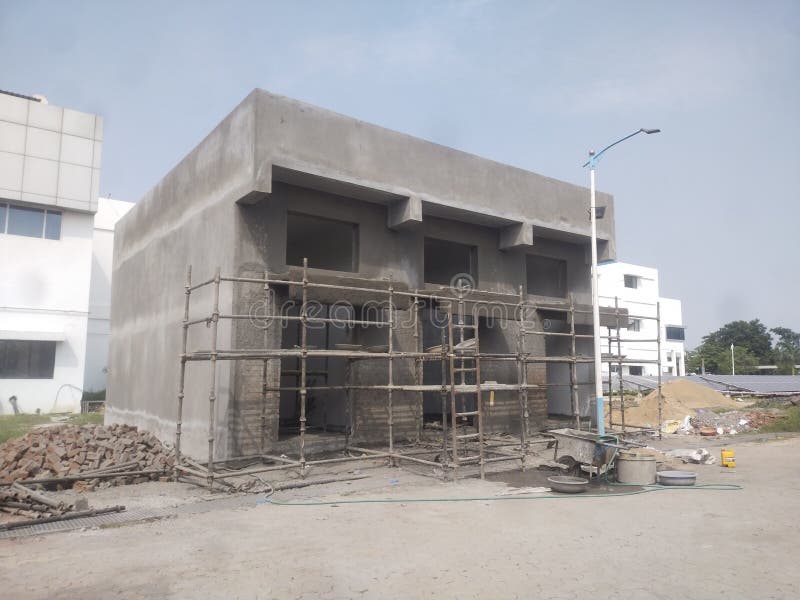 Building Construction Company Stock Photo - Image of architecture ...