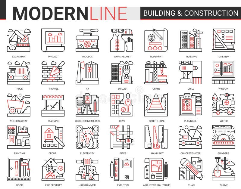 Construction Builders Black Icons Stock Illustrations – 79 Construction ...