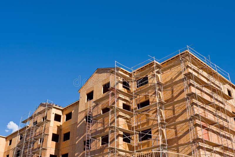 Building Construction (corner) Stock Image - Image of structure ...