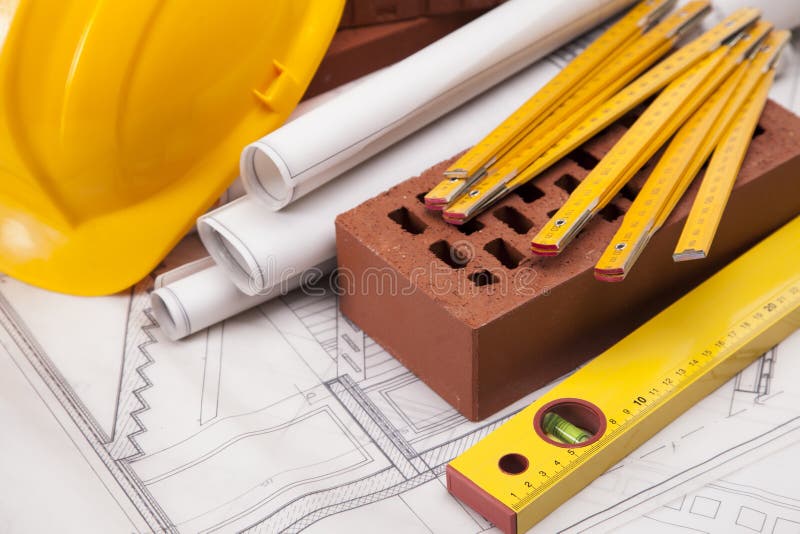 Building and Construction Equipment Stock Image - Image of object ...