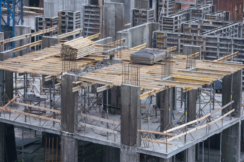 Building Construction Field Scenic Area. High Quality Photo Stock Photo ...