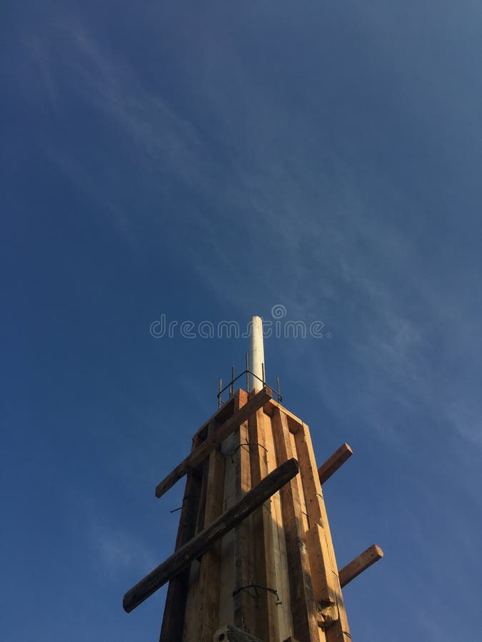 A Building Construction that Has Not Been Fully Completed Stock Photo ...
